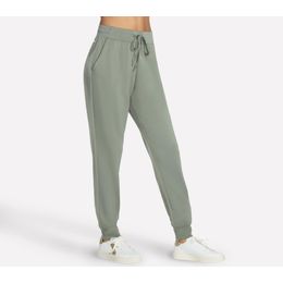 Jogginghose Skechers "SKECHLUXE ELEVATE JOGGER", Damen, Gr. XL (46/48), N-Gr, gr&uuml;n (agave gr&uuml;n), Obermaterial: 53% Viskose, 39% Polyester, 8% Elasthan, Hosen Jogginghose