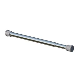 Klemmstange Indeko, grau (aluminiumfarben), &Oslash;:22mm, Gardinenstangen, Klemmstange