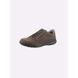 Sneaker Jomos, Herren, Gr. 45, braun (schoko), Nubukleder, Rindsleder, Schuhe Sneaker