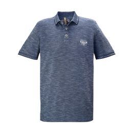 G.I.G.A. by Killtec Poloshirt "GS 52 MN PLSHRT", Herren, Gr. 3XL, blau, Obermaterial: 65% Baumwolle, 35% Polyester;Obermaterial 2: 65% Baumwolle, 35% Polyester, G.I.G.A. DX BY KILLTEC, Shirts Poloshirt, Herren Polo-Shirt aus 100% Baumwoll-Piqu&eacute; mit Stickerei