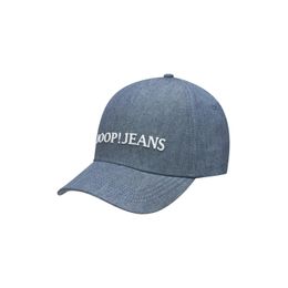 JOOP! Baseball Cap JOOP JEANS "Marcello", Herren, blau (medium blau), Web, Baumwolle, unifarben, Caps Baseball Cap, Mit festem Schirm