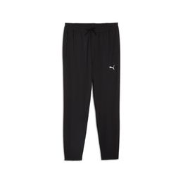 Trainingshose Puma "M CLOUDSPUN JOGGER", Herren, Gr. S, N-Gr, schwarz (Puma schwarz), Jersey, Obermaterial: 85% Polyester, 15% Elasthan, regular fit normal, Hosen Trainingshose
