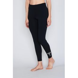 JOOP! Leggings JOOP "Move", Damen, Gr. 34, N-Gr, schwarz, Obermaterial: 95% Modal, 5% Elasthan, unifarben, eng lang, Hosen Leggings, mit elastischem Bund f&uuml;r Komfort