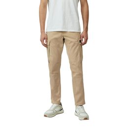 Cargohose s.Oliver, Herren, Gr. 36, L&auml;nge 34, beige (sand), Web, Obermaterial: 97% Baumwolle, 3% Elasthan, unifarben, regular fit lang, Hosen Cargohose, mit Garment Dye und Straight Leg