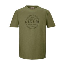G.I.G.A. by Killtec T-Shirt "GS 4 MN TSHRT GOTS", Herren, Gr. M, gr&uuml;n (waldmeister), Obermaterial: 100% Baumwolle;Obermaterial 2: 95% Baumwolle, 5% Elasthan, G.I.G.A. DX BY KILLTEC, Shirts T-Shirt, GOTS-zertifiziertes Bio-Baumwollshirt, weich, strapazierf&auml;hig, l&auml;ssig