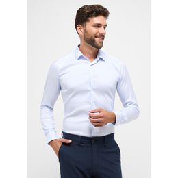 Langarmhemd Eterna "SUPER SLIM", Herren, Gr. 39, Normalgr&ouml;&szlig;en, himmelblau, Twill, 4% Elasthan, 26% Polyamid, 70% Lyocell, schmal, Manschette, Hemden Langarmhemd