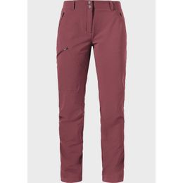 Sch&ouml;ffel Outdoorhose SCH&Ouml;FFEL "Pants Ascona Warm L", Damen, Gr. 36, Normalgr&ouml;&szlig;en, pink (3825, pink), Oberstoff: 56% Nylon, 34% Polyester, 10% Elasthan, Hosen Outdoorhose