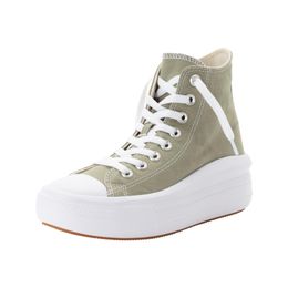 Sneaker Converse "CHUCK TAYLOR ALL STAR MOVE PLATFORM", Damen, Gr. 39, wei&szlig; (light field surplus, wei&szlig;), Textil, Schuhe Sneaker