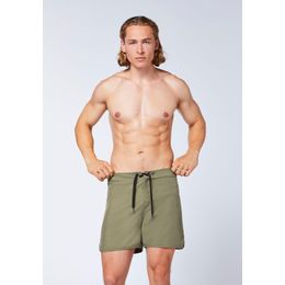 Badeshorts Chiemsee, Herren, Gr. 31, dusty olive, 100% Polyester, Badehosen Badeshorts