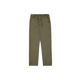 Shorts Alpha Industries "Basic Cotton Pants", Herren, Gr. 36, Normalgr&ouml;&szlig;en, gr&uuml;n (schwarz olive), Obermaterial: 100% Baumwolle, Hosen Shorts