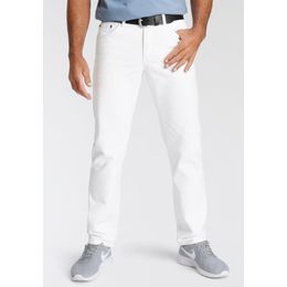 Regular-fit-Jeans Arizona "James", Herren, Gr. 60, N-Gr, wei&szlig;, Obermaterial: 100% Baumwolle, Basic, normal lang, Jeans Regular-fit-Jeans, Regular Fit, gerades Bein, normale Leibh&ouml;he, Topseller