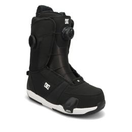 Snowboardboots DC Shoes "Lotus Step On" Gr. 10, schwarz-wei&szlig; (schwarz, wei&szlig;), Schuhe, Damen, 10(42), 82.19% Synthetikmaterial, 17.81% Textil, Snowboardboots