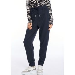 Jogger Pants ZABAIONE "Le44andra", Damen, Gr. L (40), N-Gr, schwarz, Milano Rib, Obermaterial: 63% Viskose, 32% Nylon, 5% Elasthan, unifarben, normal, Hosen Jogger Pants