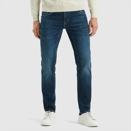 PME-Legend Straight-Jeans PME LEGEND "Commander 3.0 PTR180", Herren, Gr. 31, L&auml;nge 32, blau (true blau mid), Denim/Jeans, Obermaterial: 80% Baumwolle, 15% Lyocell, 3% Elasthan, 2% sonstige Fasern, Jeans Straight-Jeans