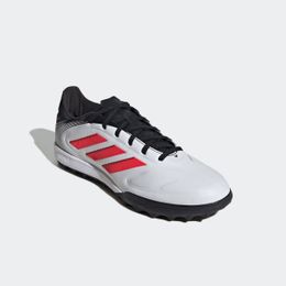 Fu&szlig;ballschuh adidas Performance "COPA PURE 3 LEAGUE TF", Gr. 47, wei&szlig; (cloud wei&szlig;, lucid rot, core schwarz), Synthetik, Schuhe Fu&szlig;ballschuh