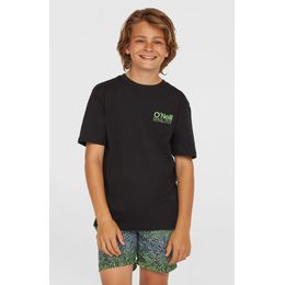 O`Neill T-Shirt O'NEILL "ORIGINAL CALI LOGO T-SHIRT", Jungen, Gr. 152 (146), schwarz (schwarz out), Obermaterial: 100% Baumwolle, Shirts T-Shirt