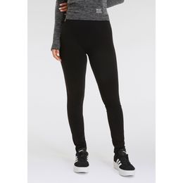 Thermoleggings HEATKEEPER, Damen, Gr. M-L, N-Gr, schwarz, Obermaterial: 90% Polyester, 10% Elasthan, unifarben, Hosen Thermoleggings, Comfort-Leggings, w&auml;rmend, Feuchtigkeitsregulierung TOG 2.8