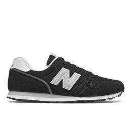 Sneaker New Balance "M373", Herren, Gr. 40,5, schwarz, Leder, Textil, Schuhe Sneaker