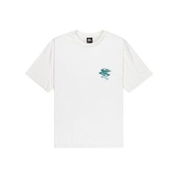 T-Shirt Quiksilver "Hw Melt Away", Herren, Gr. L, wei&szlig;, Obermaterial: 100% Walkfrottier;, Shirts T-Shirt