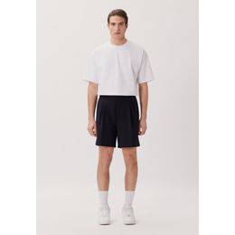 Shorts STUDIO SEIDENSTICKER, Herren, Gr. 54, Normalgr&ouml;&szlig;en, blau (navy), 98% Polyester, 2% Elasthan, unifarben, Hosen Shorts