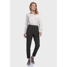 Sch&ouml;ffel Outdoorhose SCH&Ouml;FFEL "Pants Vienna L", Damen, Gr. 40, Normalgr&ouml;&szlig;en, schwarz (9990, schwarz), Oberstoff: 87% Polyester, 13% Elasthan, Hosen Outdoorhose
