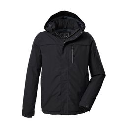 G.I.G.A. by Killtec Funktionsjacke "GW 39 MN JCKT", Herren, Gr. S, schwarz, Obermaterial: 88% Polyester, 12% Baumwolle;Futter: 100% Polyester;F&uuml;llung: 100% Polyester, G.I.G.A. DX BY KILLTEC, Jacken Funktionsjacke, Wasserdichte, atmungsaktive Winterjacke mit verstellbarer Kapuze
