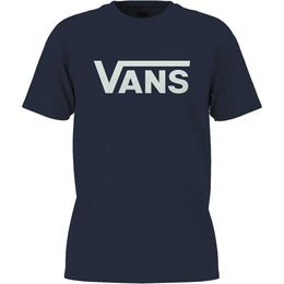 T-Shirt Vans "MNVansCLASSIC", Herren, Gr. M, navy, hintofm, Jersey, Obermaterial: 100% Baumwolle, Rundhals, Shirts T-Shirt, mit Markenlabel