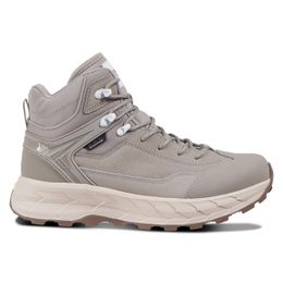 Wanderschuh Icepeak "AKAA MR", Herren, Gr. 46, dust, Leder, Synthetik, Textil, Schuhe Wanderschuh, wasserdicht
