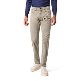 5-Pocket-Hose Pierre Cardin "PC-Lyon", Herren, Gr. 36, L&auml;nge 32, gr&uuml;n (vintage khaki), Web, Obermaterial: 97% Baumwolle, 3% Elasthan, weit, unten schmal lang, Hosen 5-Pocket-Hose, Tapered fit