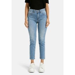 Smith & Soul Slim-fit-Jeans SMITH & SOUL, Damen, Gr. 30, L&auml;nge 30, light denim, Denim/Jeans, Obermaterial: 94% Baumwolle, 6% Elasthan, slim fit lang, Jeans Slim-fit-Jeans, Mid Rise