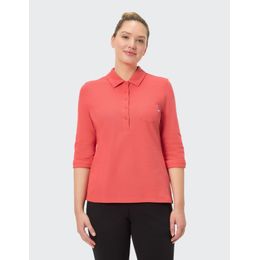Poloshirt Joy Sportswear "POLOSHIRT GISELE", Damen, Gr. 36, rot (hibiscus rot), Obermaterial: 69% Baumwolle, 31% Polyester, Shirts Poloshirt