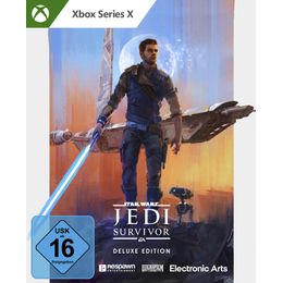 EA Games ELECTRONIC ARTS Spielesoftware "Star Wars: Jedi Survivor Deluxe Edition", orange (ohne farbbezeichnung), Xbox Series X, Spielesoftware, Spielesoftware