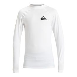 Neopren Shirt Quiksilver "Everyday", Kinder, Gr. 12, wei&szlig;, Obermaterial:84% Microfaser, 16% Elasthan;, Shirts Neopren Shirt