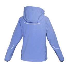 Softshelljacke DEPROC Active "NIGEL PEAK Women", Damen, Gr. 36/38 (M), blau, 96% Polyester; 4% Elasthan, mit Gummizug, Jacken Softshelljacke, auch in Gro&szlig;en Gr&ouml;&szlig;en erh&auml;ltlich