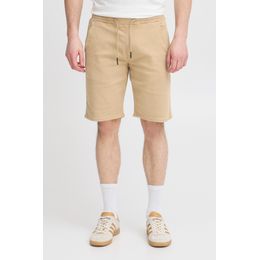 Shorts Blend "BHBLIZZARD-Denimshorts-Jogg", Herren, Gr. XL, N-Gr, gelb (cornstalk), Web, Obermaterial: 100% Baumwolle, unifarben, straight fit knielang, Hosen Shorts