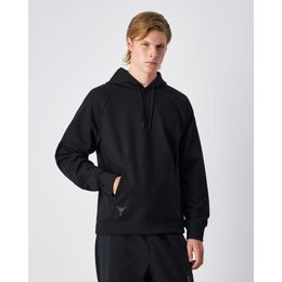 Kapuzensweatshirt Champion, Herren, Gr. L (52/54), schwarz (nbk), Obermaterial: 69% Polyester, 26% Baumwolle, 5% sonstige Fasern, Sweatshirts Kapuzensweatshirt
