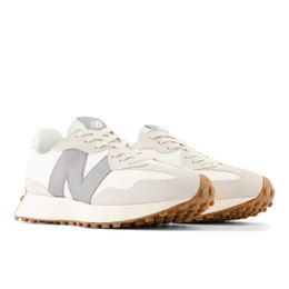 Sneaker New Balance "327", Damen, Gr. 42, grau (shadow grau), Leder, Synthetik, Schuhe Sneaker, Topseller