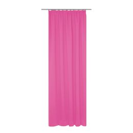 Vorhang WIRTH "Dim out", pink, B:142cm H:285cm, Polyester, Gardinen, Vorhang, nach Ma&szlig;