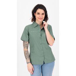 Outdoorbluse DEPROC Active "COPPER WOMEN", Damen, Gr. 36 (S), gr&uuml;n (olive), 100% Polyester, Blusen Outdoorbluse, auch in Gro&szlig;en Gr&ouml;&szlig;en erh&auml;ltlich