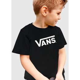T-Shirt Vans "BYVansCLASSICKIDS", Jungen, Gr. 3 (98/104), schwarz, Single Jersey, Obermaterial: 100% Baumwolle, normal, Rundhals, Shirts T-Shirt, f&uuml;r Kids