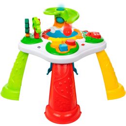 Spieltisch Chicco "Wald - Spieltisch der Sinne", bunt, Spieltische, BabyB:44cm H:40cm T:44cm, Kunststoff, Spieltisch, B:44cm H:40cm T:44cm