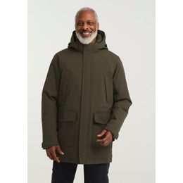 Funktionsparka Jack Wolfskin "CANYON SHIELD PARKA M", Herren, Gr. XXXL (60), obsidianmoss, Obermaterial: 100% Polyamid. F&uuml;llung: 100% Polyester. Futter: 100% Polyester, Jacken Funktionsparka