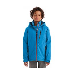 Outdoorjacke Killtec "KOW 159 BYS JCKT", Jungen, Gr. 164, blau (royalblau), Obermaterial: 100% Polyester;Futter: 100% Polyester;F&uuml;llung: 100% Polyester, Jacken Outdoorjacke, Wasser- und winddichte Kids Winterjacke mit Fleece-Futter