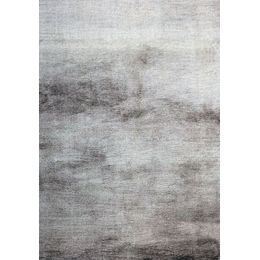 Hochflor-Teppich Kayoom "Luxe 525", polargrau, B:200cm H:45mm L:290cm, Polyester, Teppiche, Hochflor-Teppich, Hochflor, Kaninchenfell Haptik, Schlafzimmer