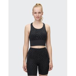 Sporttop Venice Beach "Bustier BUFFALO", Damen, Gr. S (38), aop new skin, Obermaterial: 83% Polyester, 17% Elasthan, Tops Sporttop