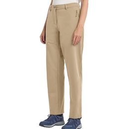 Funktionshose Jack Wolfskin "PICO TRAIL PANTS W", Damen, Gr. 34, hazelwood, Obermaterial: 100% POLYESTER. Futter: 100% POLYESTER, Hosen Funktionshose