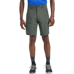 Shorts Jack Wolfskin "PICO TRAIL SHORTS M", Herren, Gr. 46, N-Gr, gr&uuml;n (slate gr&uuml;n), Obermaterial: 100% Polyester, Hosen Shorts