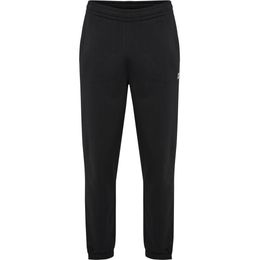 Jogginghose Hummel "HMLPULSE SWEAT PANTS", Herren, Gr. S (46), N-Gr, schwarz, Obermaterial: 60% Baumwolle, 40% Polyester, Hosen Jogginghose