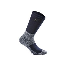 Kurzsocken Rohner Socks "Socken 1er Pack", Damen, Gr. 36-38, blau, Obermaterial: 40% Wolle mw. 39% Polyamid PA. 15% Polyester PES. 4% Polypropylen PP. 2% Elasthan EL., Socken Kurzsocken