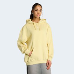 Kapuzensweatshirt adidas originals "ESS OS HOODIE", Damen, Gr. L, powyel, Obermaterial: 80% Baumwolle, 20% Polyester, normal, Rundhals, angesetztes B&uuml;ndchen, Sweatshirts Kapuzensweatshirt, f&uuml;r sportliche Aktivit&auml;ten und Freizeit, mit K&auml;ngurutasche